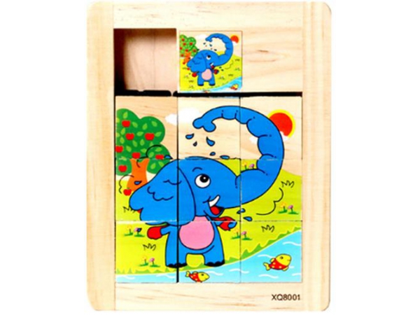 Puzzle coulissant en bois | Jeux et Jouets | Nicety