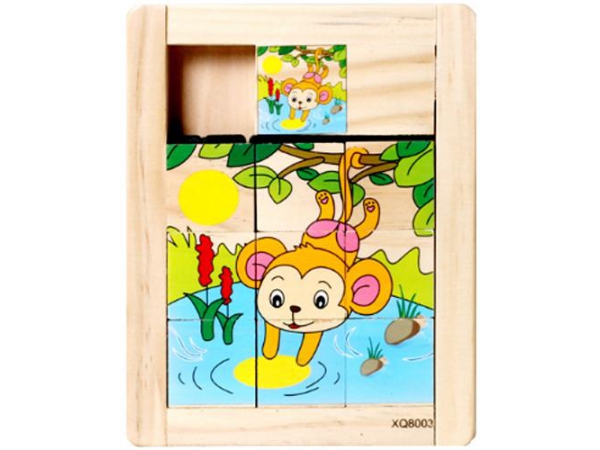 Puzzle coulissant en bois | Jeux et Jouets | Nicety